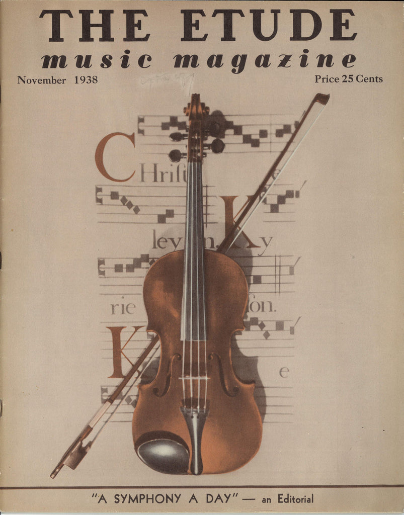 The Etude - Vintage Music Magazines – Len Rhodes Music